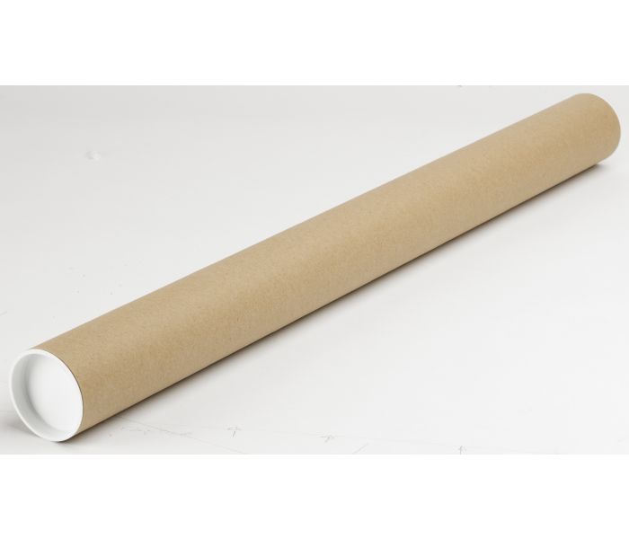 Postal Tube 152mm x 891mm x 3mm wall, to fit A0, 10 per pack